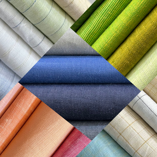 All Linen Fabric Collection | OrganoLinen