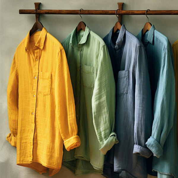 Summer Linen Shirts | Made from 100% Pure Linen | OrganoLinen