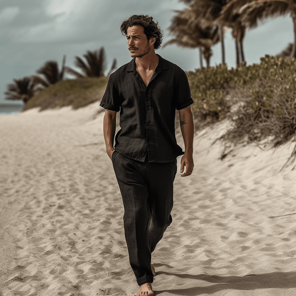 Men's Linen Cord Set - ECHO & VISTA